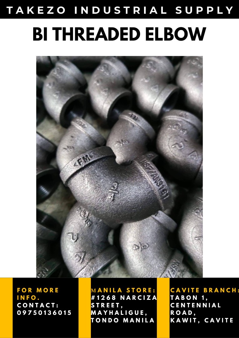 BI Threaded Elbow, Commercial & Industrial, Industrial Equipment on ...