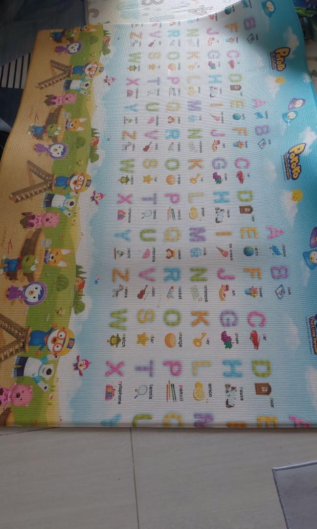 big authentic Korean Pororo baby play mat, Babies & Kids, Infant ...