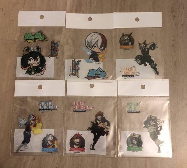 WTS bnha mha my hero academia plus ultra square sticker, Hobbies & Toys ...