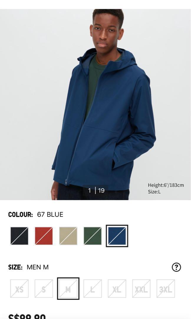 Brand New Uniqlo BLOCKTECH Jacket, Women's Fashion, Activewear on Carousell