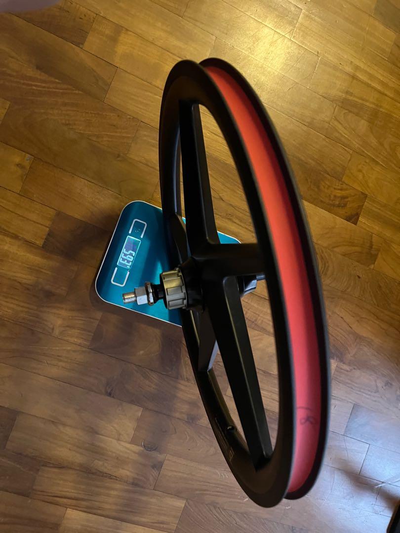 Brompton Sema 16 inch 5 spokes carbon wheelset up to 5 speeds, Sports Equipment, Bicycles ...