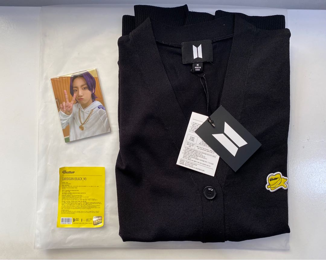 BTS Butter Cardigan SET (w/ PCS), Hobbies & Toys, Memorabilia ...