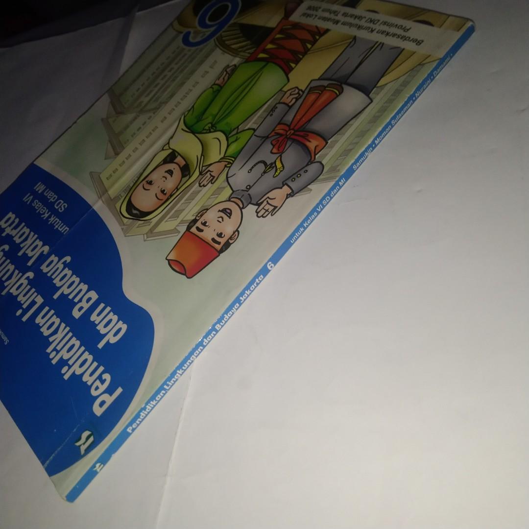 Buku Pelajaran Pendidikan Lingkungan dan Budaya Jakarta untuk Kelas VI ...