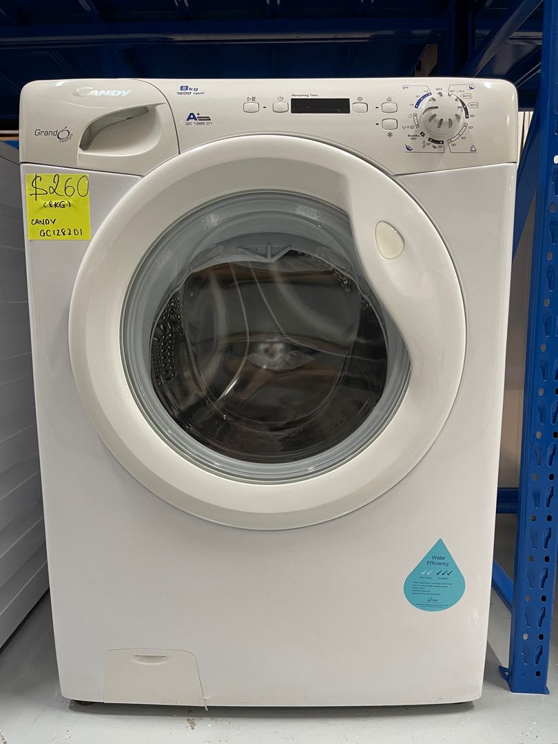 Candy 8kg Front Load Washer GC1282D1-UK Condition 9/10 $260 Delivery ...