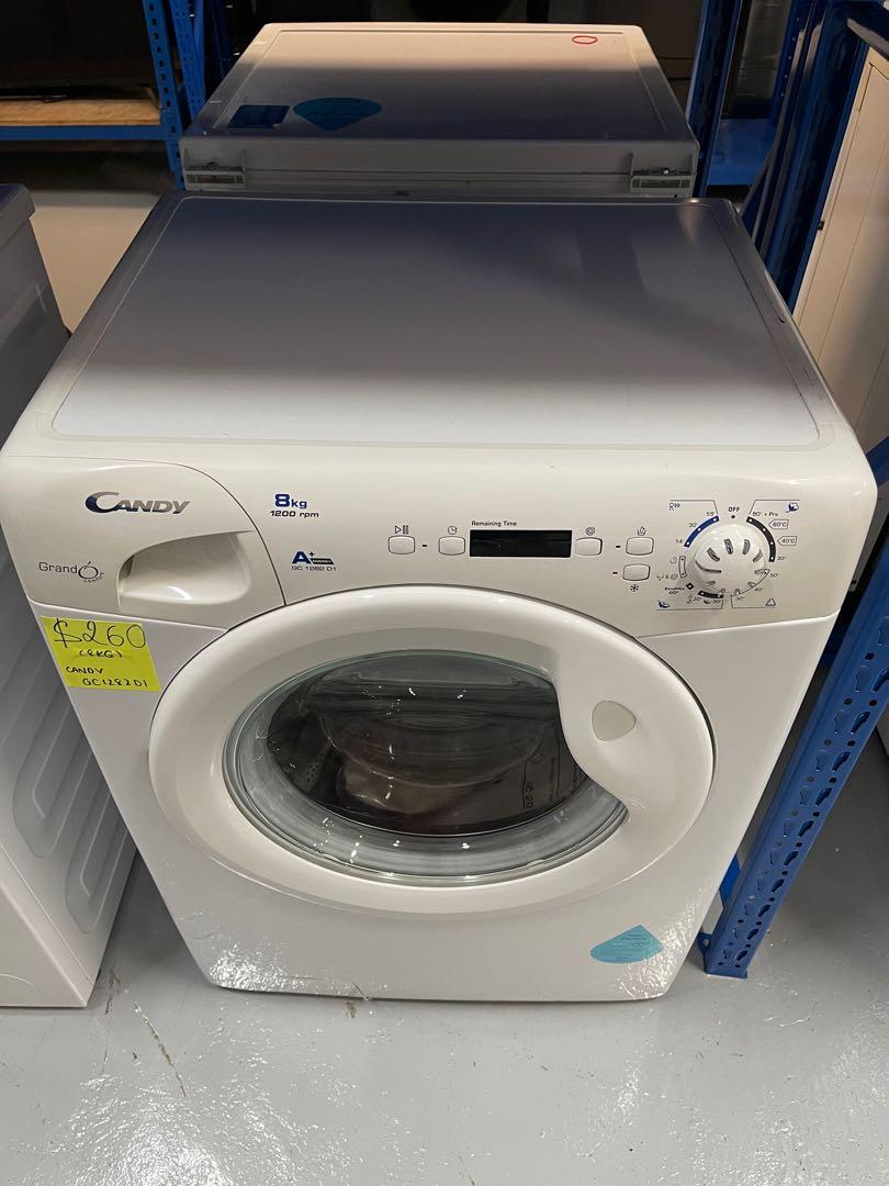 Candy 8kg Front Load Washer GC1282D1-UK Condition 9/10 $260 Delivery ...