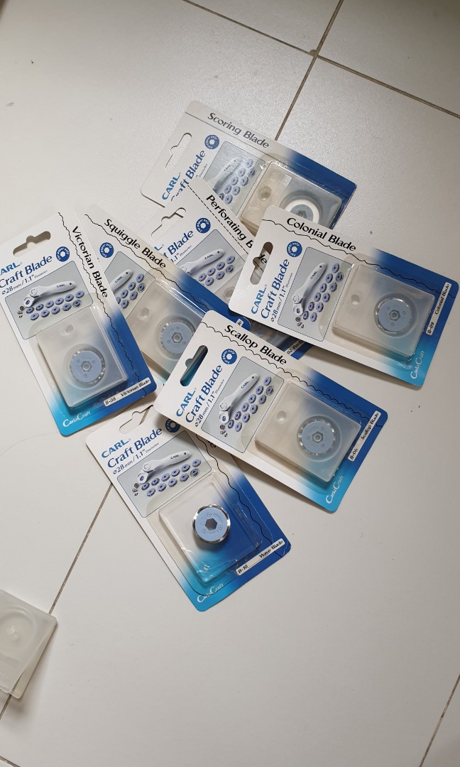 Carl rotary craft blade bundle, Hobbies & Toys, Stationery & Craft ...