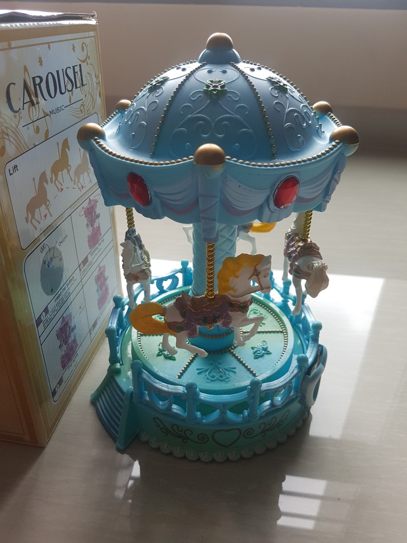Carousel musical toy, Babies & Kids, Infant Playtime on Carousell