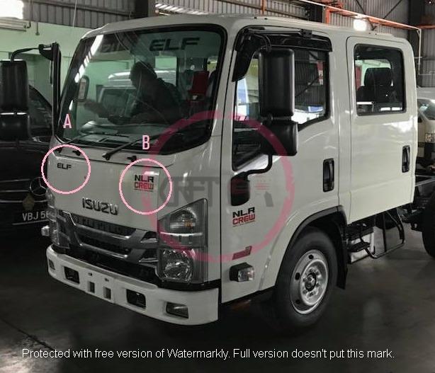 CFS418 ISUZU ELF N Series NLRCrew NLR Crew Heavy Duty Commonrail LORRY ...