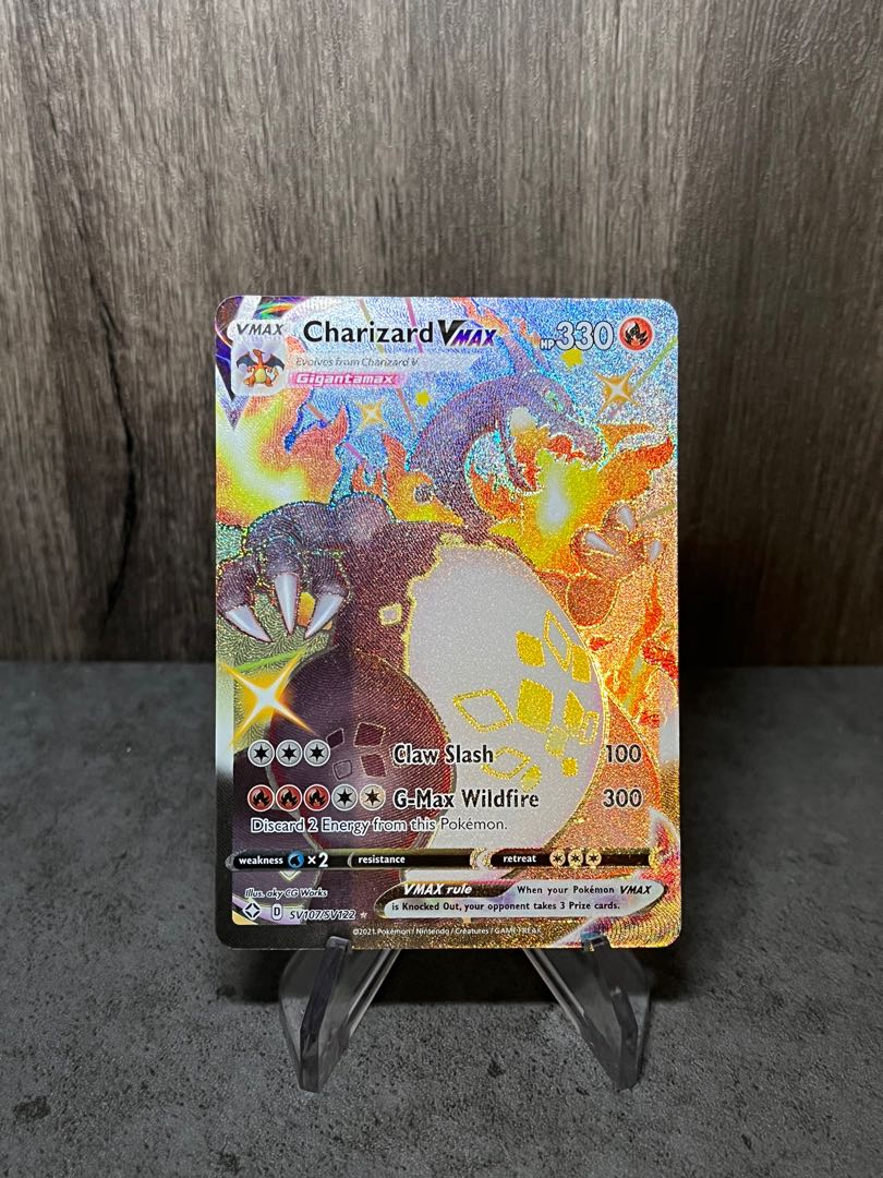 Charizard Vmax Shining Fates Secret Rare, Hobbies & Toys, Toys & Games ...