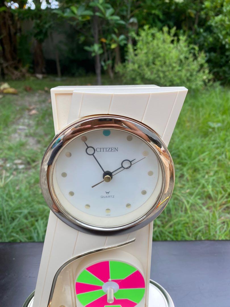 citizen desk clock (working), Furniture & Home Living, Home Decor ...