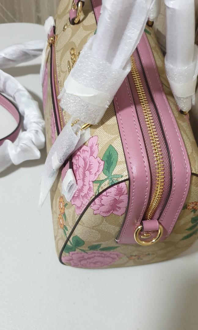 Coach Rowan Signature Rose Print Bag style # 2717, Women's Fashion ...