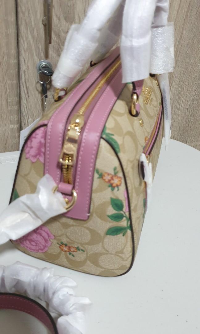 Coach Rowan Signature Rose Print Bag style # 2717, Women's Fashion ...
