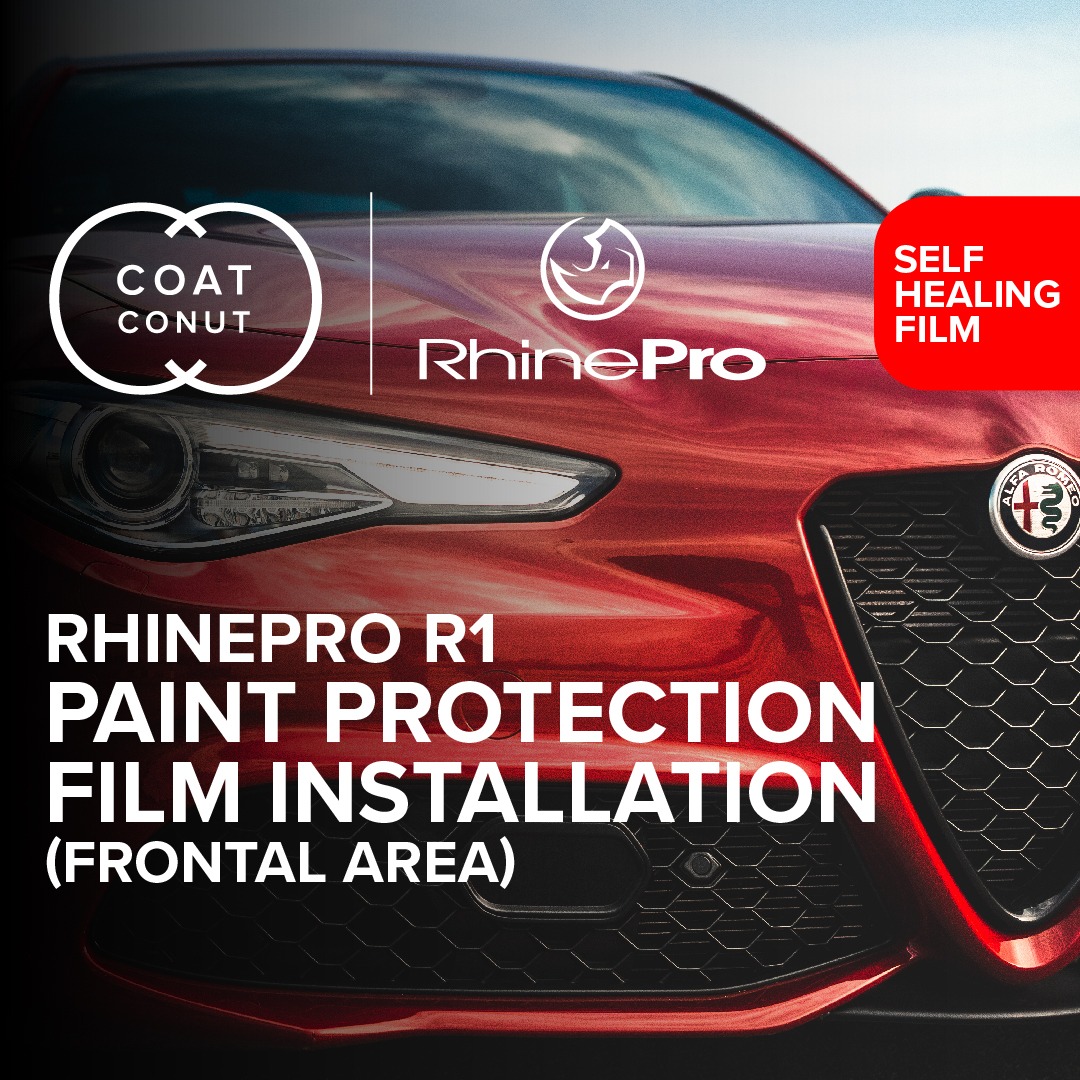 Coatconut RhinePro R1 Paint Protection Film (Frontal Areas Only), Car ...