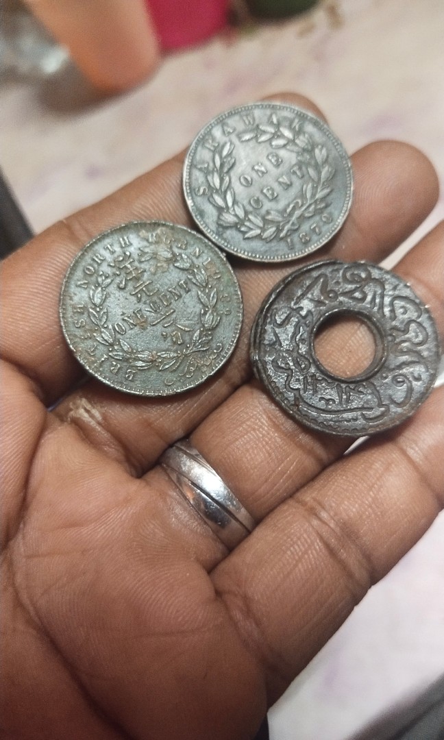 Coin raja brooke sarawak,coin borneo dan pitis kelantan, Hobbies & Toys ...