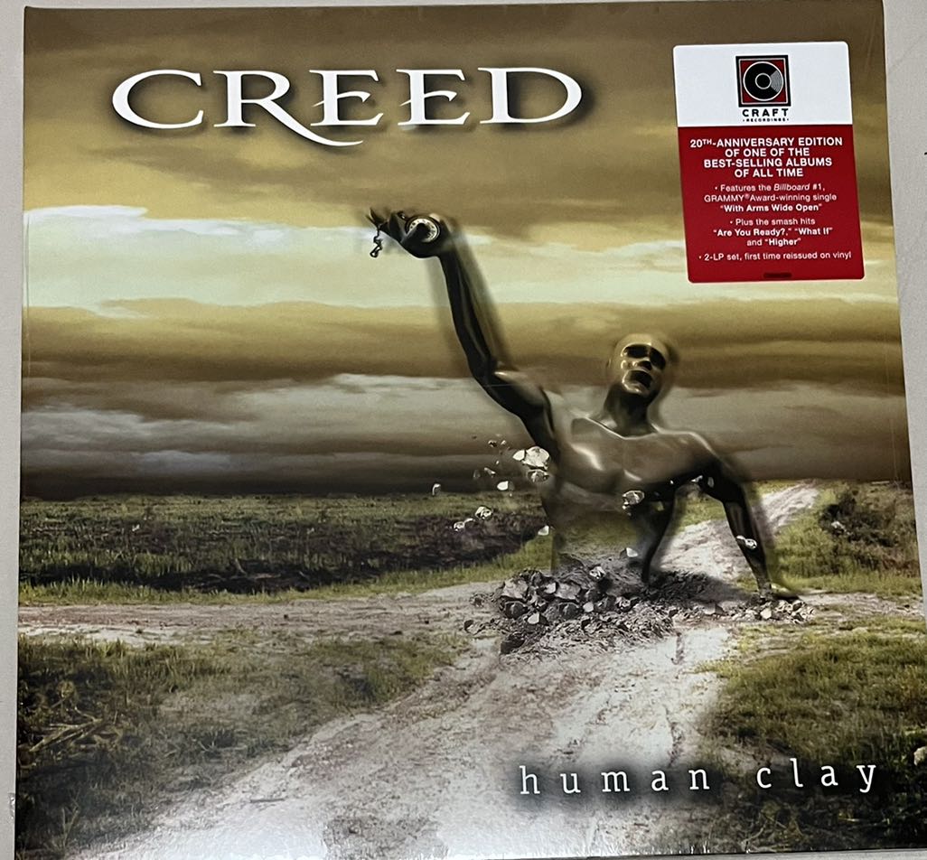 Creed Human Clay Vinyl, Hobbies & Toys, Music & Media, Vinyls on Carousell