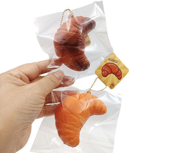 Croissant Squishy, Hobbies & Toys, Toys & Games on Carousell