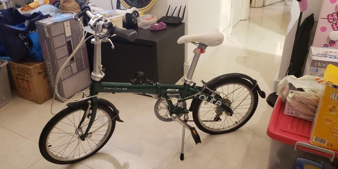 DAHON GLO ROUTE GREEN, 運動產品, 單車及配件, 單車 - Carousell