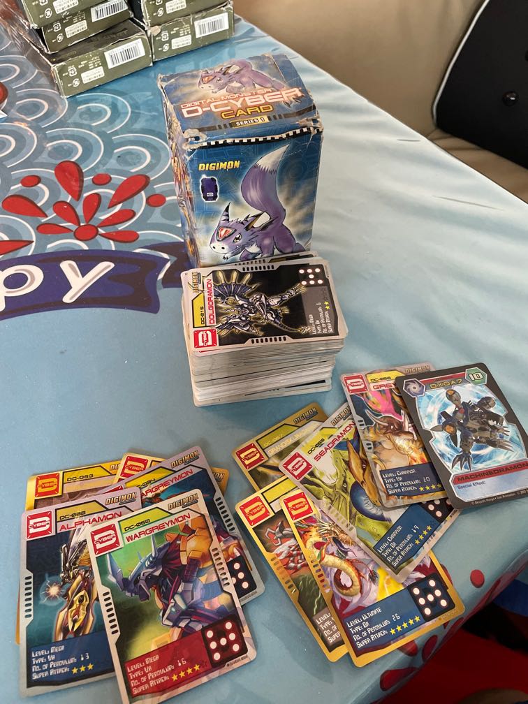 Digimon - Digital Monster D-Cyber Card (Series 1), 興趣及遊戲, 玩具 & 遊戲類 ...