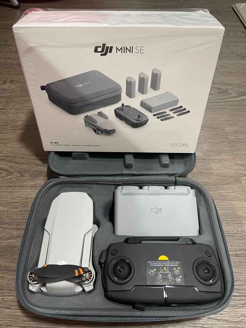 DJI Mini SE Fly More Combo, Photography, Drones on Carousell