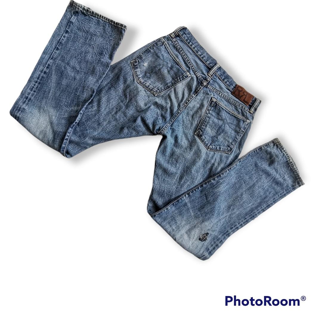 Double RL(RRL) SELVEDGE JEANS, Men's Fashion, Bottoms, Jeans on Carousell