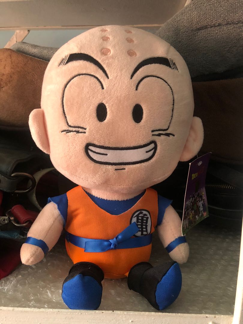 DRAGON BALL Z KRILLIN PLUSH, Hobbies & Toys, Toys & Games on Carousell
