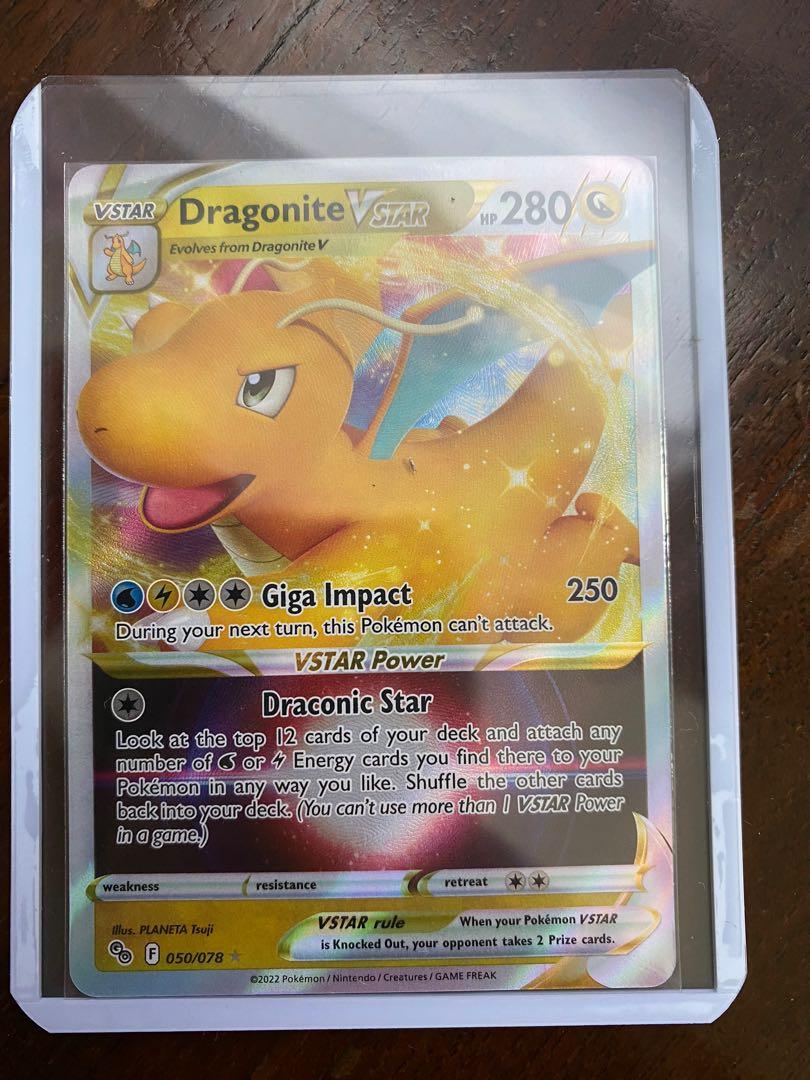 Dragonite Vstar and Alolan Exeggutor V Full Art, Hobbies & Toys, Toys ...