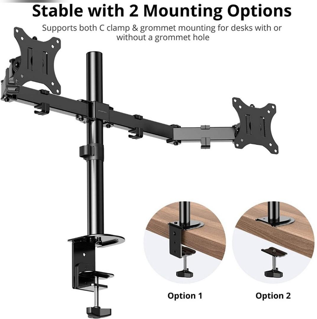 Dual Monitor Mount, Computers & Tech, Parts & Accessories, Other ...