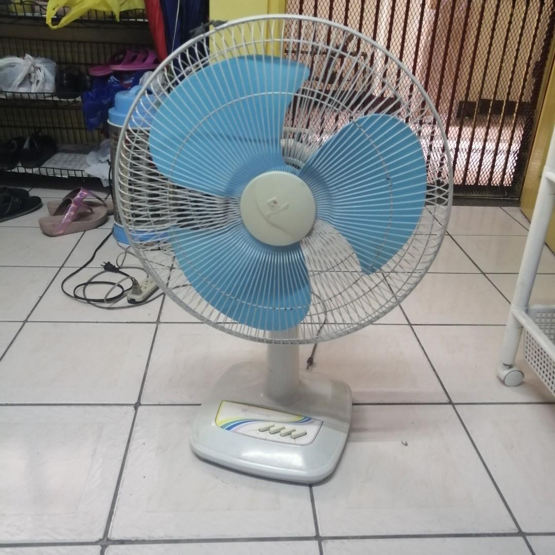 Electric fan desk fan standard, Furniture & Home Living, Lighting ...