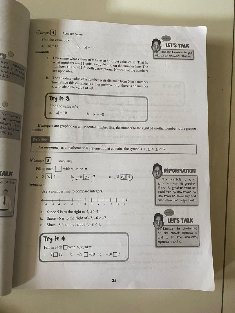 E-Math Worktext in Mathematics Revised Edition 7 (Rex Book Store ...
