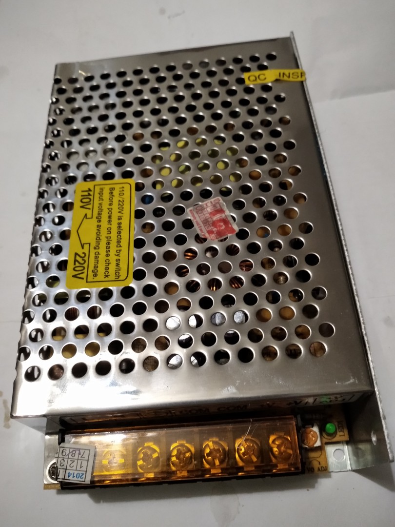 Faulty 12v 10amp power supply, TV & Home Appliances, Electrical ...