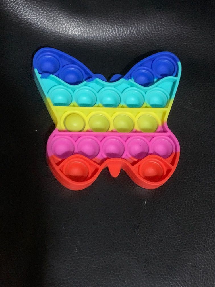 Fidget butterfly pop it, Hobbies & Toys, Toys & Games on Carousell
