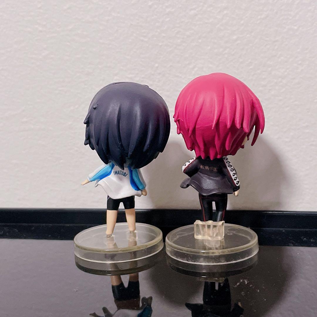 FREE IWATOBI SWIM CLUB RIN MATSUOKA & HARUKA NANASE Figurine Figure Set ...