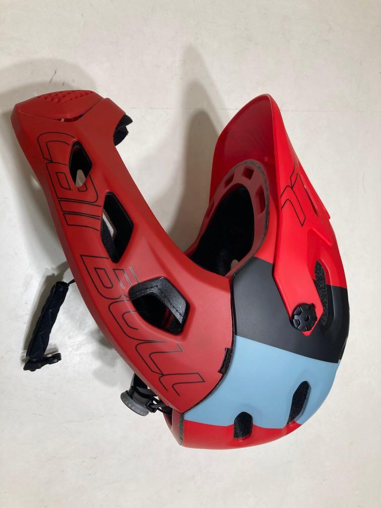 Full face helmet removable face/chin guard, Sports Equipment, Other ...
