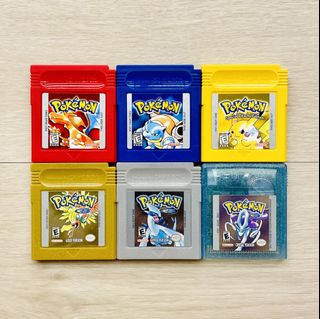 Gameboy Pokemon Gen 1 & 2 (Loose), Video Gaming, Video Games, Nintendo ...