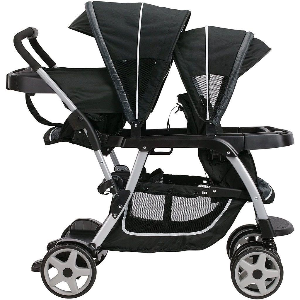 Graco Double Ready2Grow Stroller, Babies & Kids, Going Out, Strollers ...
