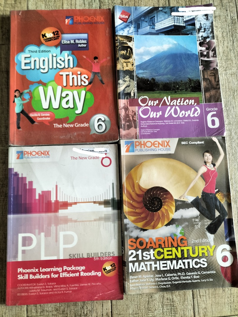 Grade 6 Books, Hobbies & Toys, Books & Magazines, Textbooks on Carousell