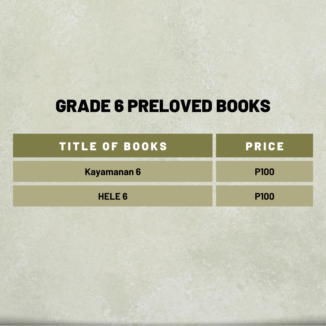 GRADE 6 BOOKS : Kayamanan 6, HELE 6, Hobbies & Toys, Books & Magazines ...