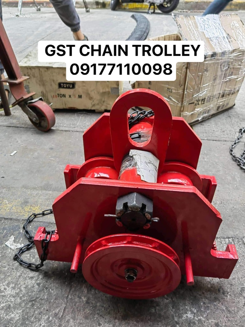 GST Chain Trolley (10T), Commercial & Industrial, Construction Tools ...