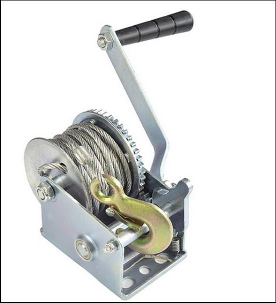 Hand Winch (7M wire rope), Commercial & Industrial, Construction Tools ...