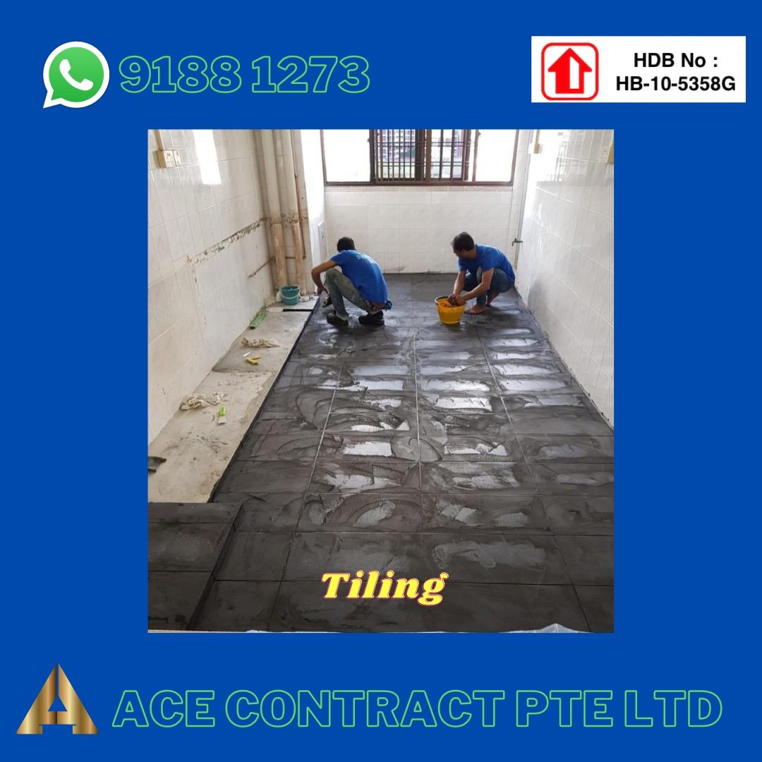 HDB Tiling Contractor, Home Services, Renovations, Full Home Renovation ...