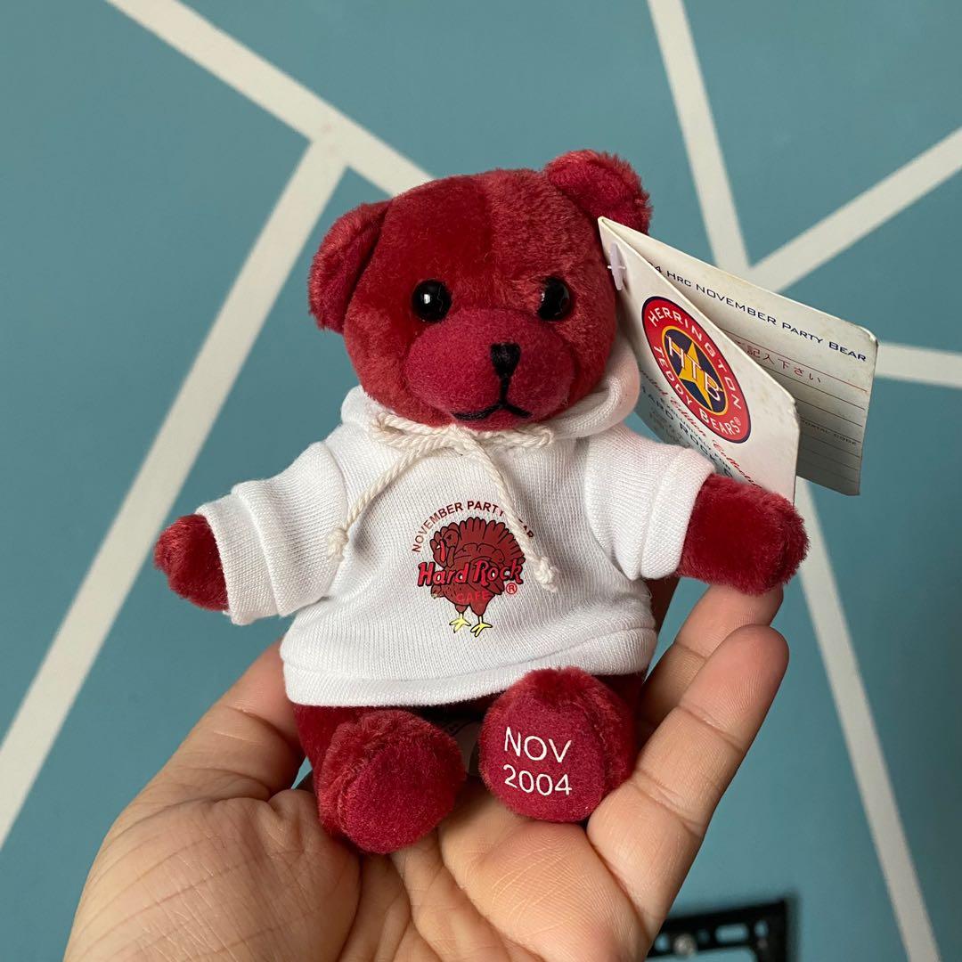 HERRINGTON TEDDY BEAR LIMITED EDITION EXCLUSIVE FOR HARD ROCK CAFE ... HERRINGTON TEDDY BEAR LIMITED EDITION EXCLUSIVE FOR HARD ROCK CAFE ...