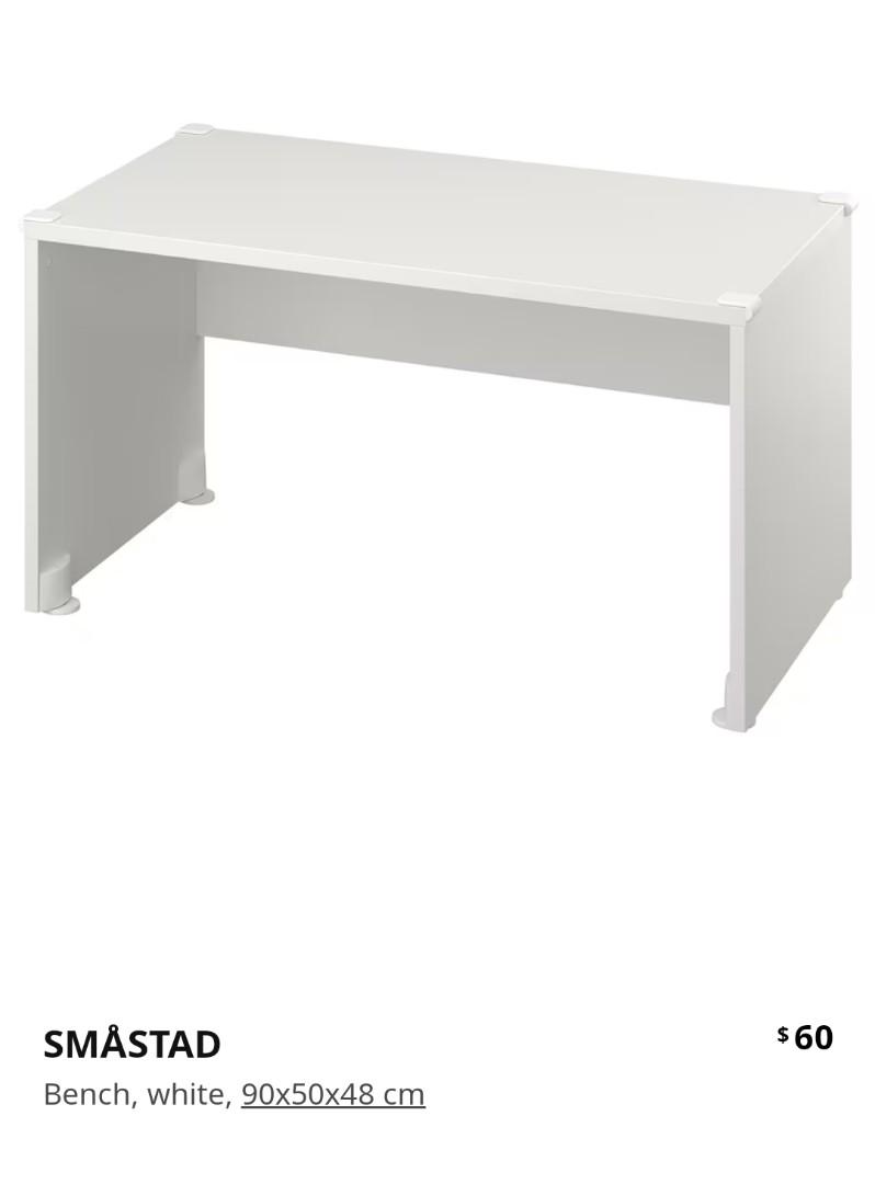 IKEA SMASTAD Bench and Drawer Box, Furniture & Home Living, Furniture ...