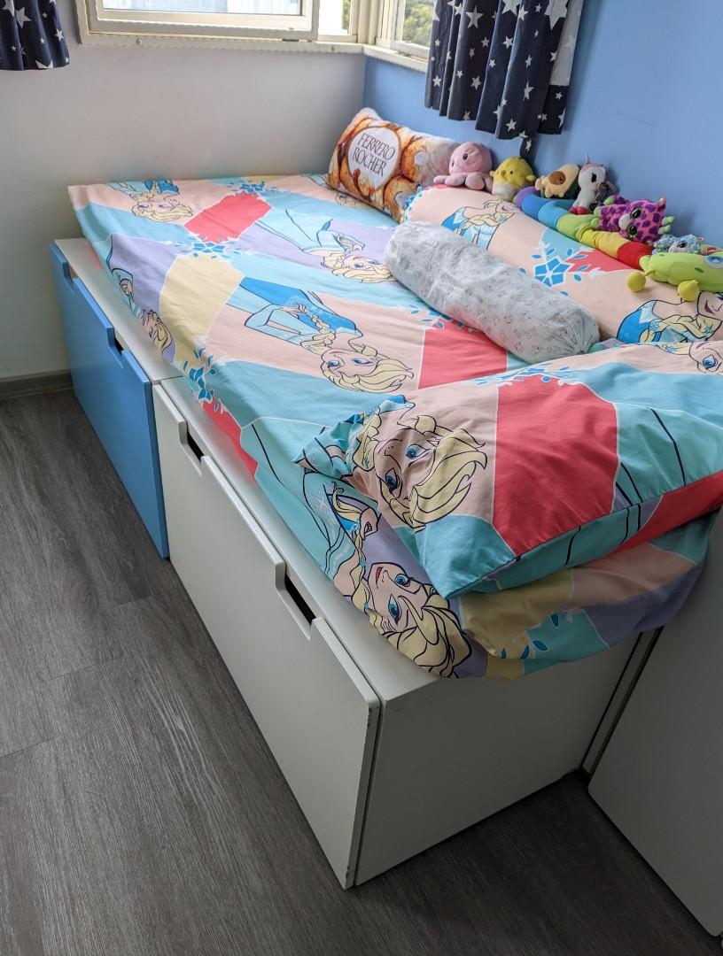 IKEA SMASTAD Bench and Drawer Box, Furniture & Home Living, Furniture ...