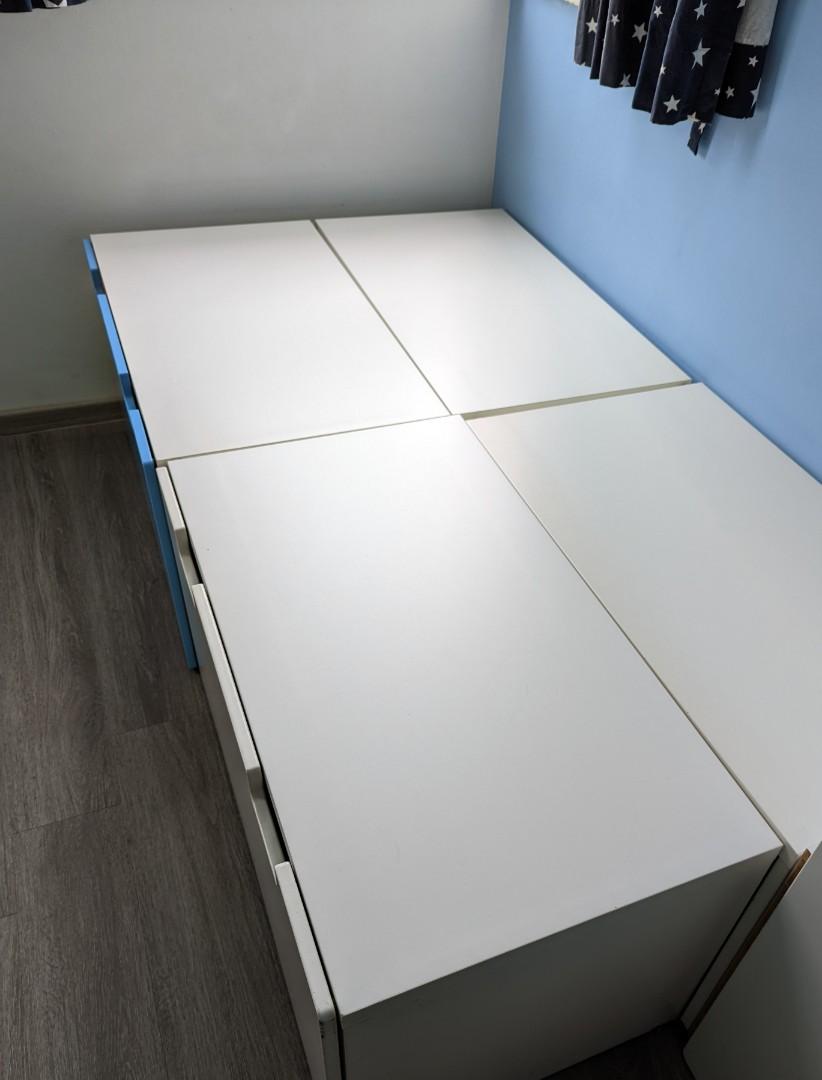 IKEA SMASTAD Bench and Drawer Box, Furniture & Home Living, Furniture ...
