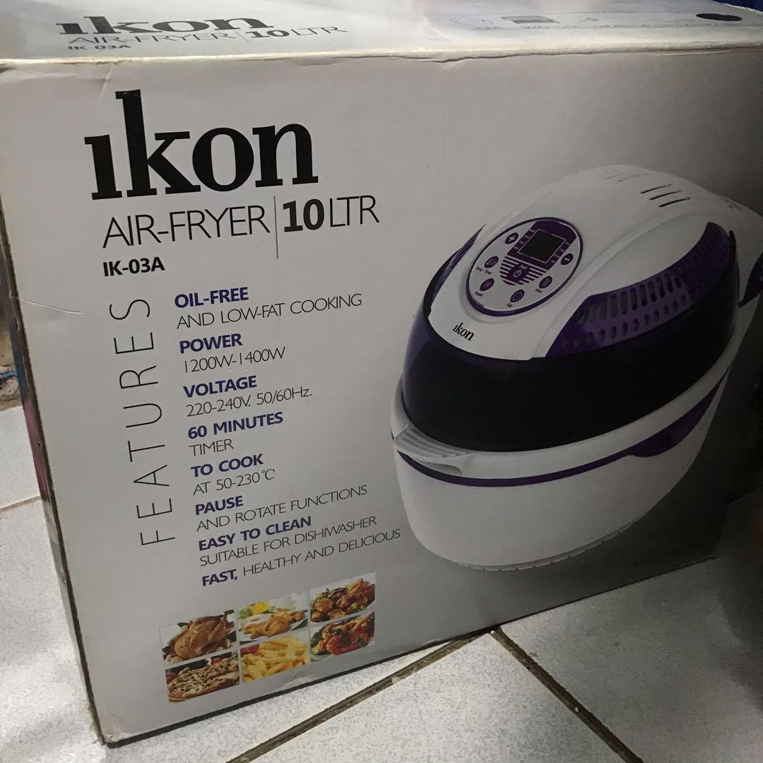 Ikon Digital Air Fryer Review at Samara Smalling blog