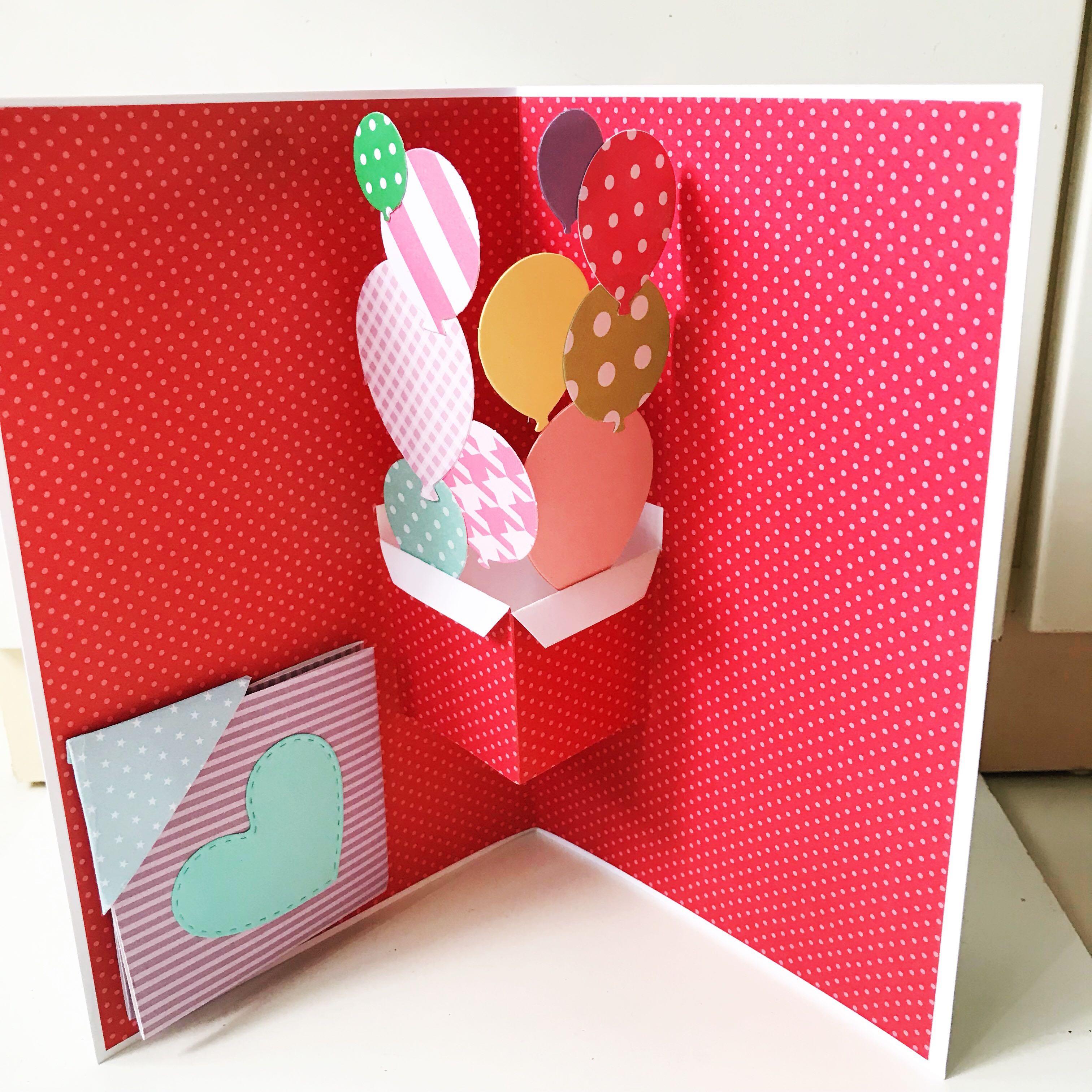 Interactive pop up A5 size happy birthday card, Hobbies & Toys ...