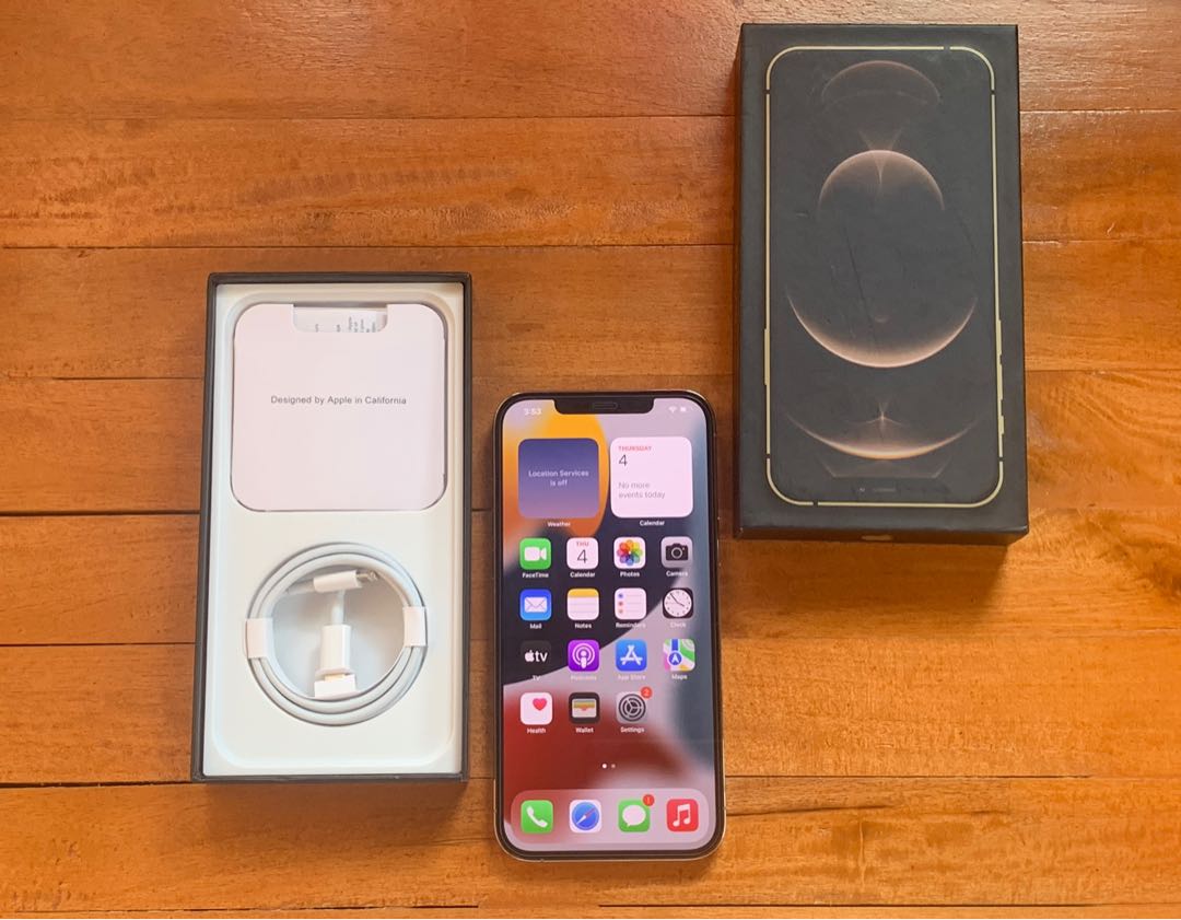 IPhone 12 Pro Max 256gb NTC Gold, Mobile Phones & Gadgets, Mobile ...