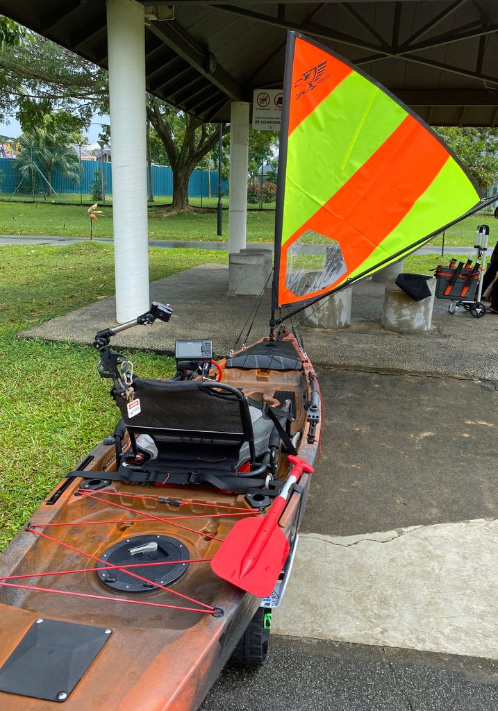 Kayak Falcon Sail kit, Sports Equipment, Sports & Games, Water Sports ...