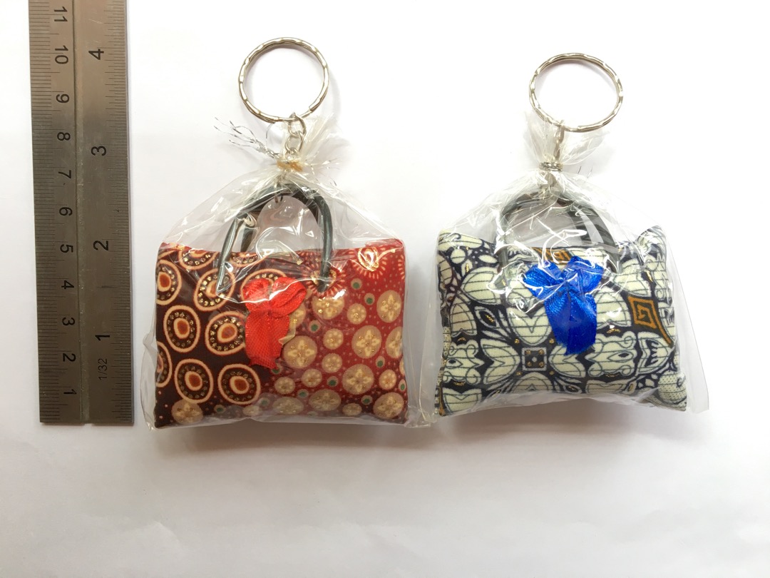 Keychains from Indonesia (Batik bag), Hobbies & Toys, Stationery ...