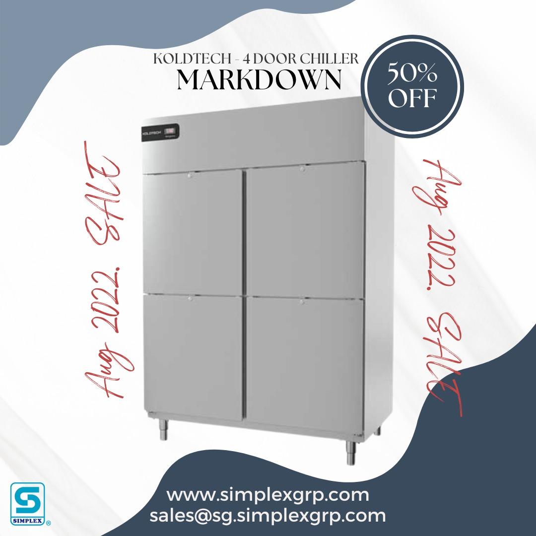 KOLDTECH 4 DOOR CHILLER, TV & Home Appliances, Kitchen Appliances, Refrigerators & Freezers on ...